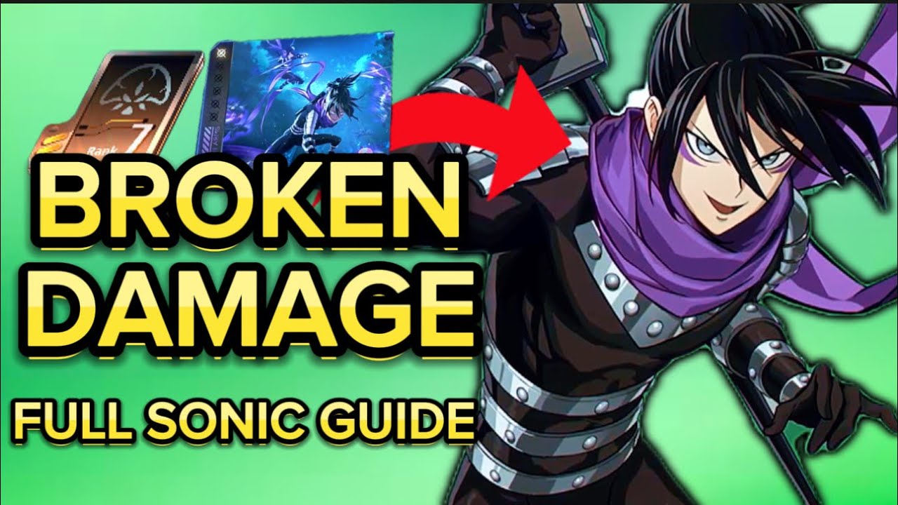 SONIC IS BROKEN! Best Sonic Build & Guide [Memory,Arms,Combos] One ...