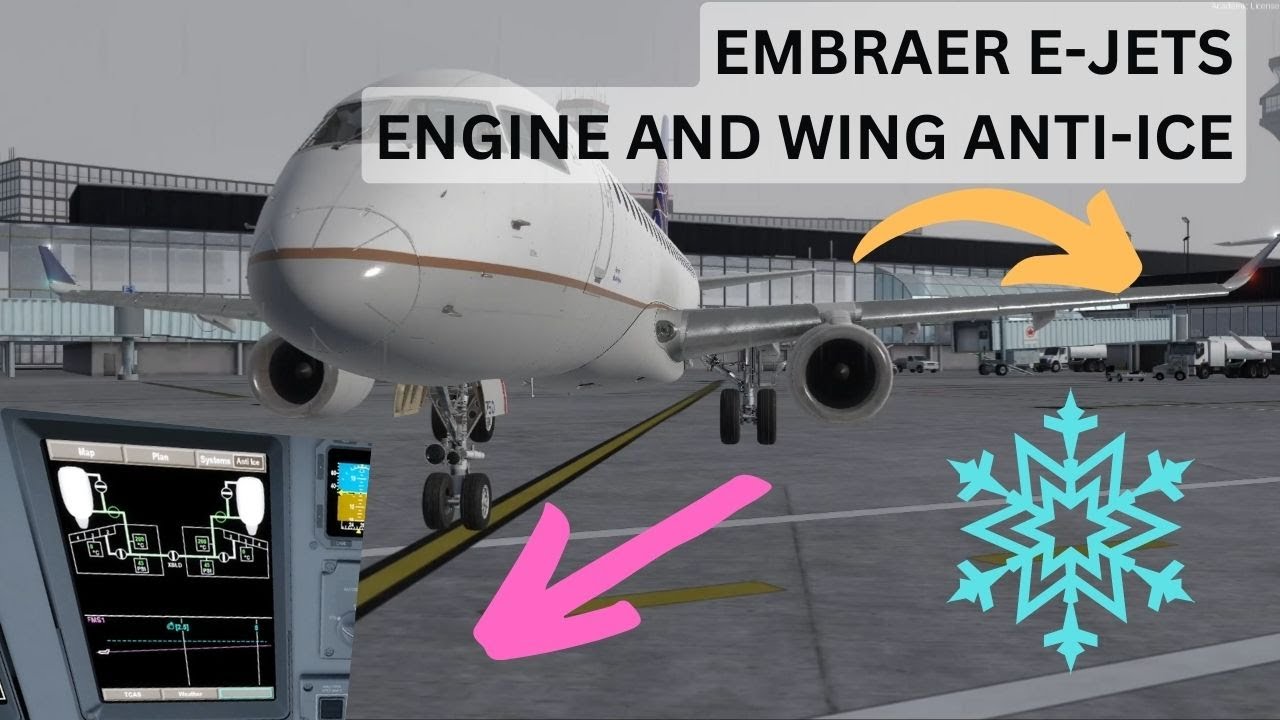 Embraer E-Jets E170 Engine and Wing Anti-Ice System - Real Embraer ...