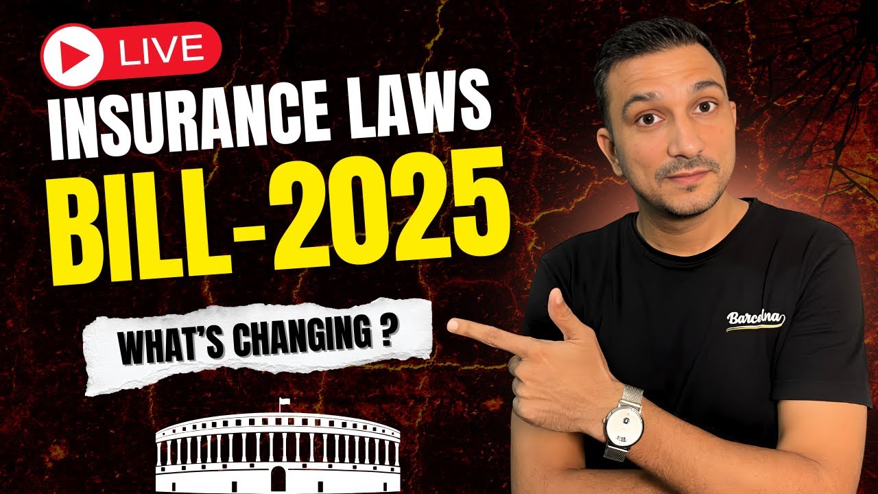 Insurance Laws Amendment Bill 2025: What Changes for You - YouTube