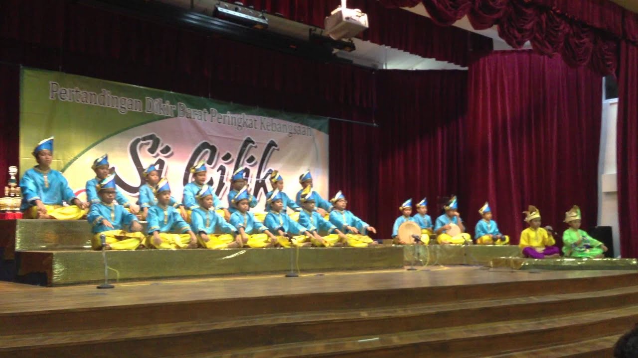 Qihua Pri Sch Dikir Barat 2014 - YouTube