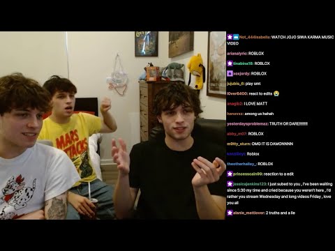 Sturniolo Triplets Twitch Streams | 5th June 2024