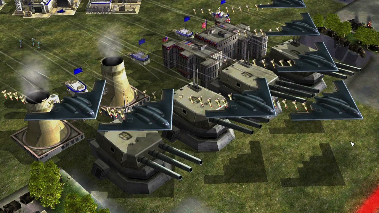 USA Air Force + Revenge vs 7 Nuke China - Command & Conquer Generals ...