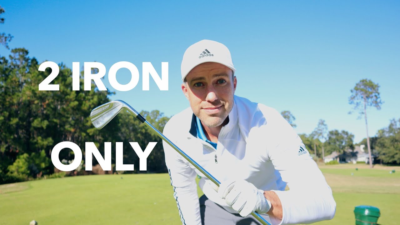 One Club Challenge: 2 Iron Only - YouTube