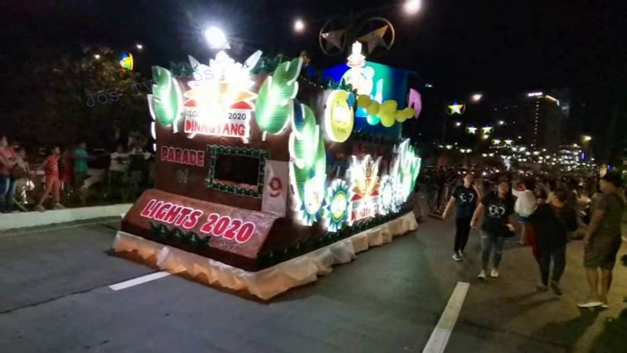 P-2 / FLOAT PARADE of LIGHTS Dinagyang Festival Jan 24,2020 Iloilo City ...