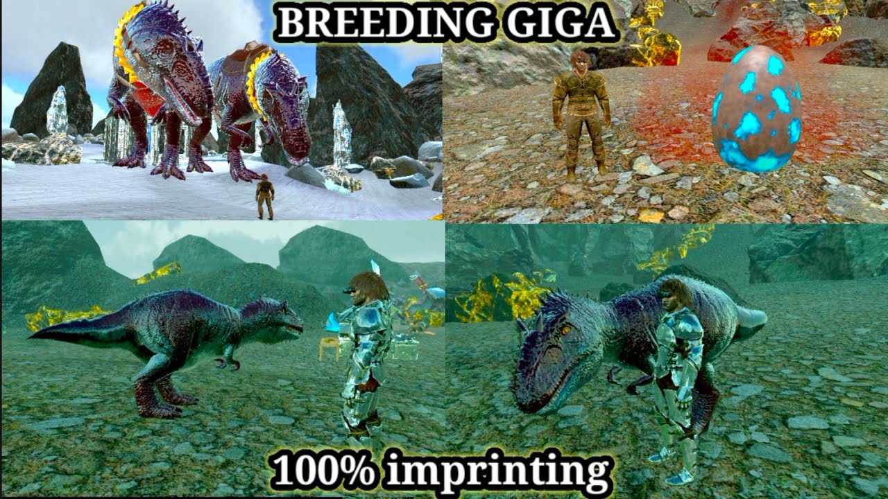 BREEDING GIGA AND IMPRINTING THEM 100% BABY NEED A LOT OF FOOT DAMM😮 # ...