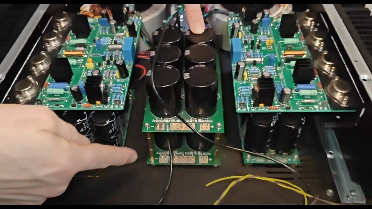 Avondale NCC300 Voyager dual mono amplifier - YouTube