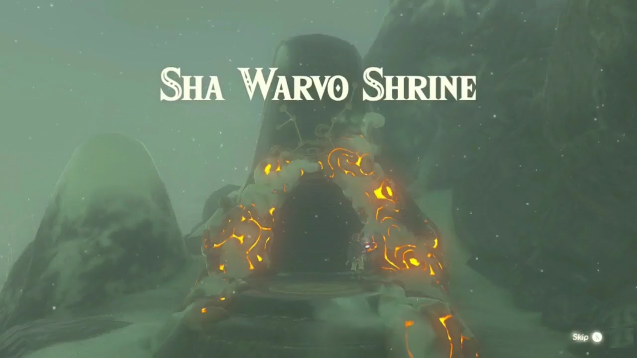 Zelda: Breath of the Wild | Sha Warvo Shrine - Tabantha Tower Region ...