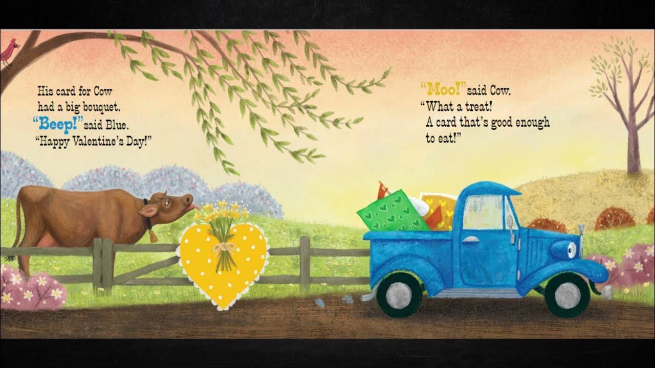 Little Blue Truck's Valentine | Bedtime Story for Babies and Toddlers ...