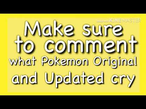 What does sounds like when I mix Raichu’s original with the updated cry ...
