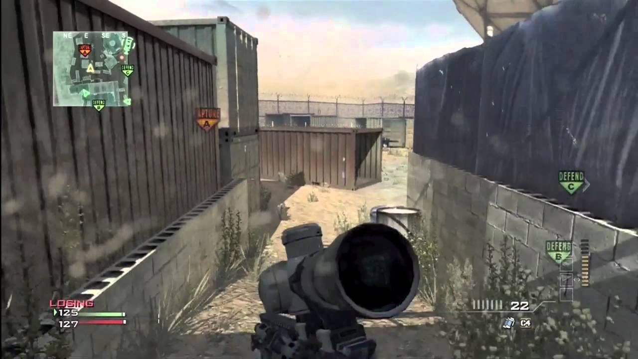 CALL OF DUTY MW3 MSR QUICKSCOPING - YouTube