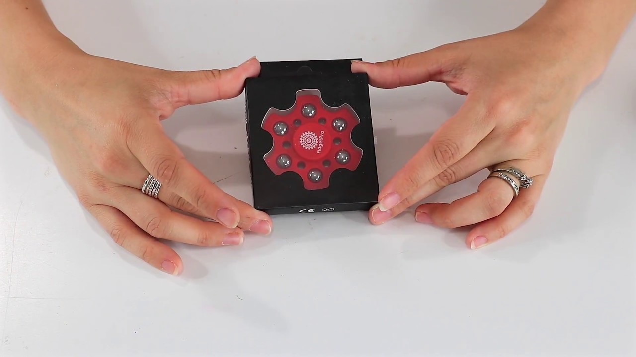 Fidget Pro Hexagon Fidget Spinner - YouTube