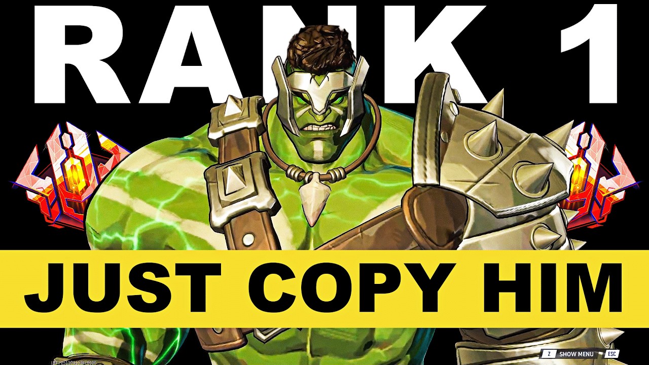 How Does the Rank #1 Hulk Player Carry High Elo Games? - YouTube