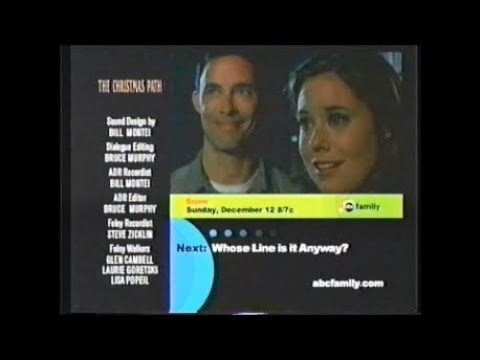 The Christmas Path (1998) End Credits (ABC Family 2004) - YouTube