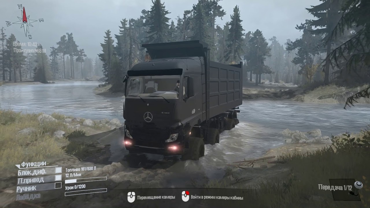 [Mod] Mercedes-Benz MP4 8x8 v2.0 - ST: MudRunner - YouTube