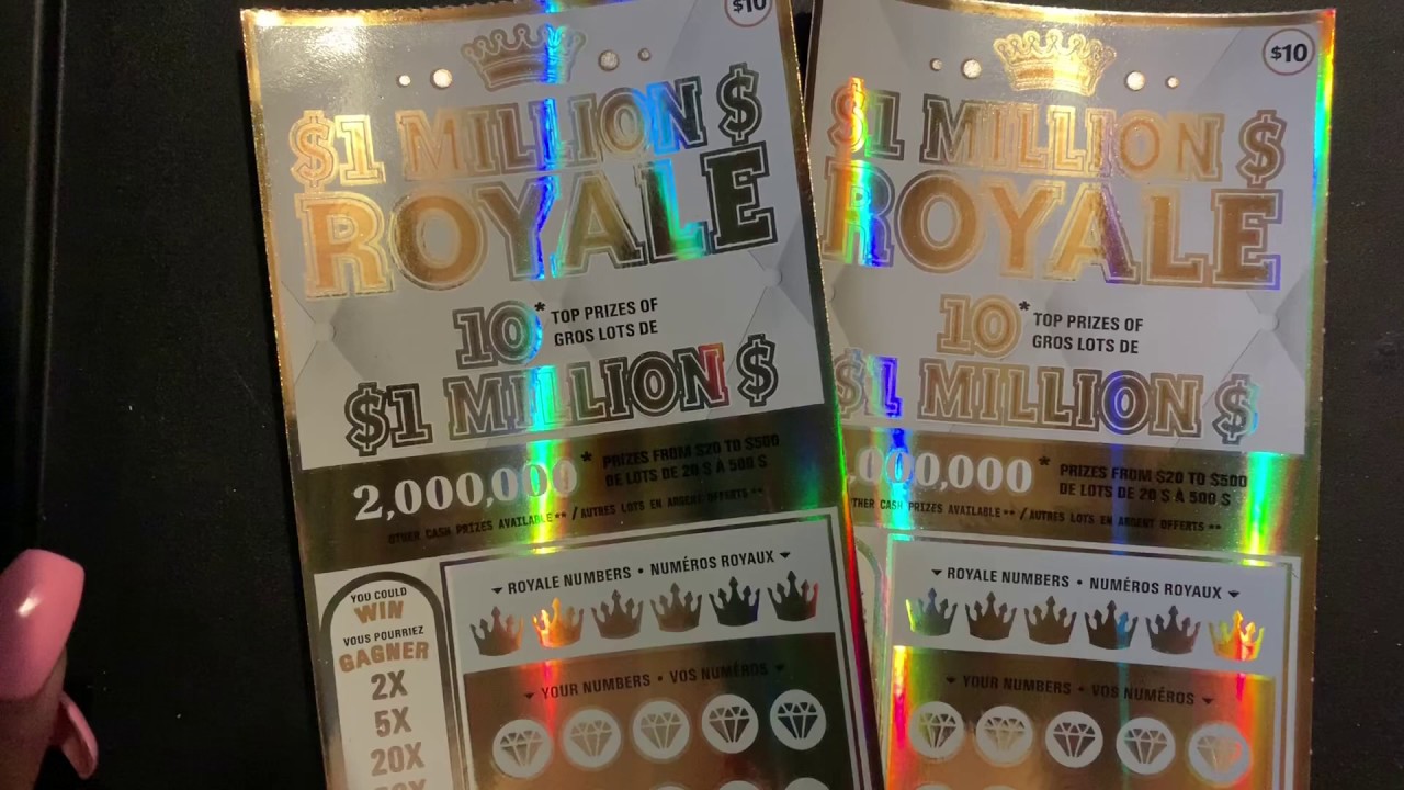$1 MILLION ROYALE OLG SCRATCH TICKET ONTARIO LOTTERY AND GAMING - YouTube