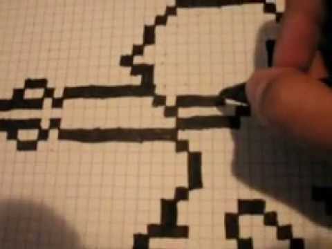 Como dibujar a Link paso a paso | How to draw Link | Pixel Art - YouTube