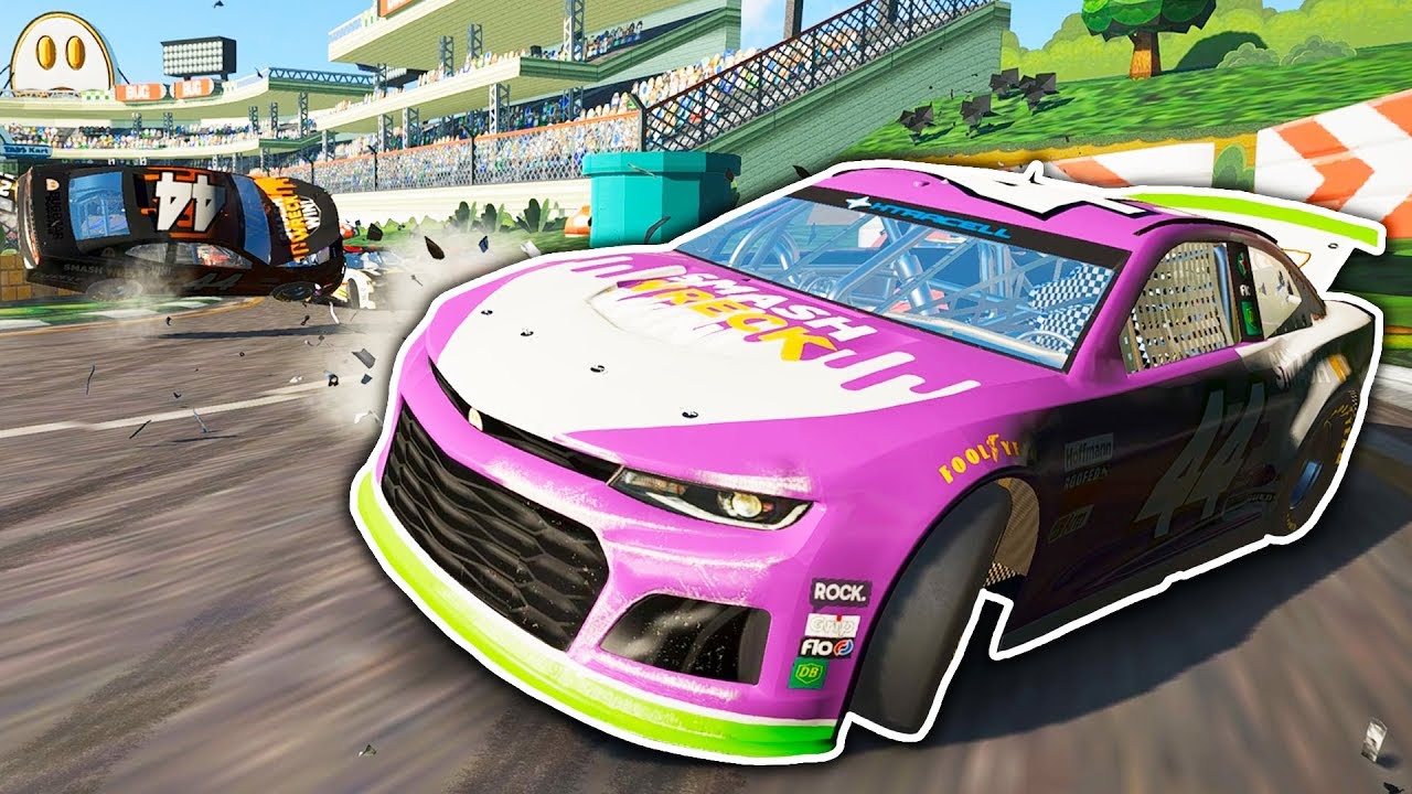 NEVER ATTEMPT THIS WITH PINBALL MOD! // Wreckfest NASCAR 2018 ...