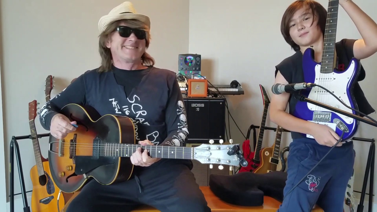 American Girl -- Tom Petty -- Father and Son Duo 親子ギター デュオ -- アメリカンガール ...