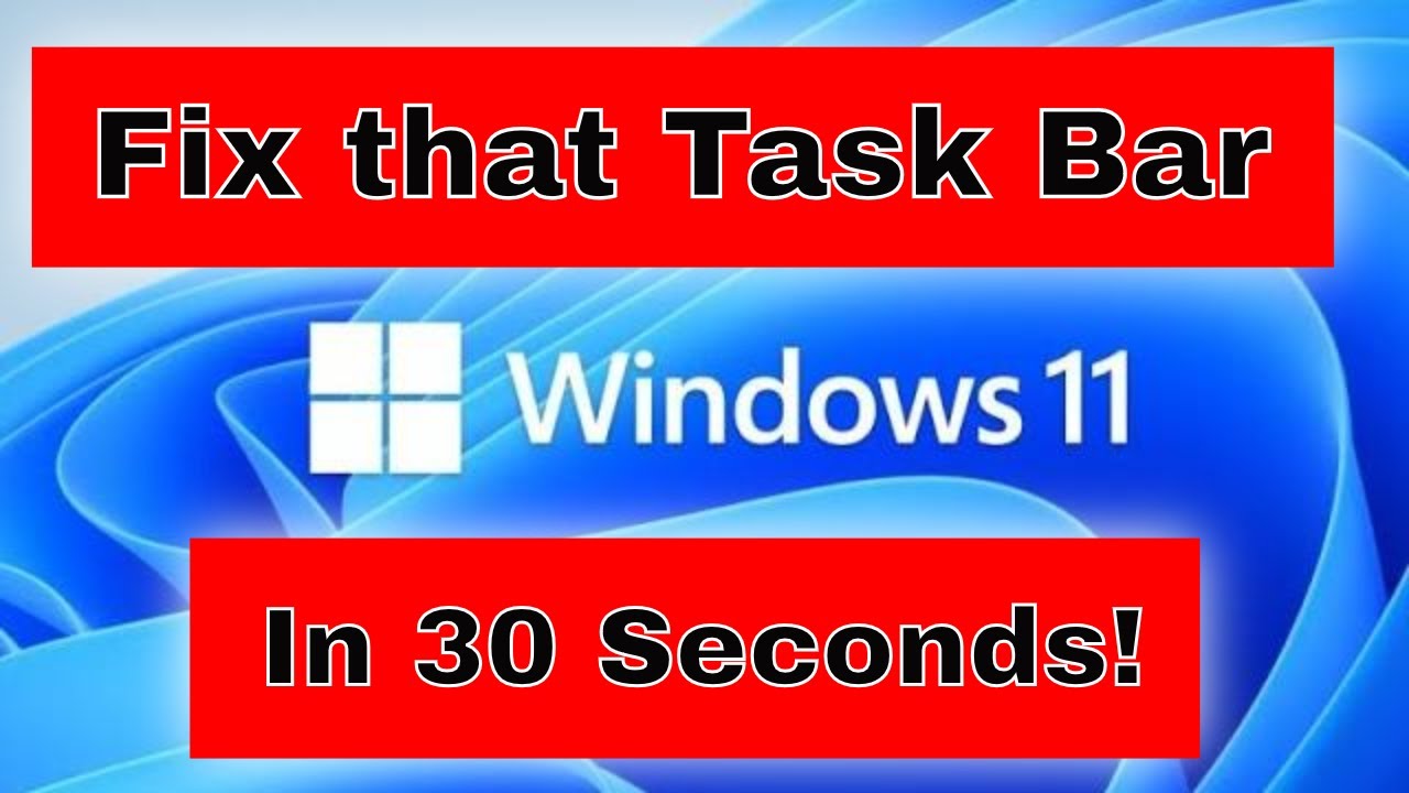 How to Fix the Windows 11 Task Bar to Be more Like Windows 10 - YouTube