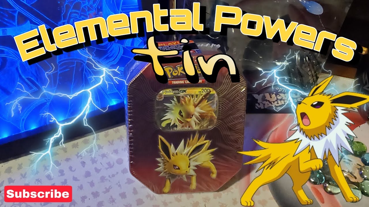 ⚡️Bringing the thunder with an Elemental Powers tin⚡️ - YouTube