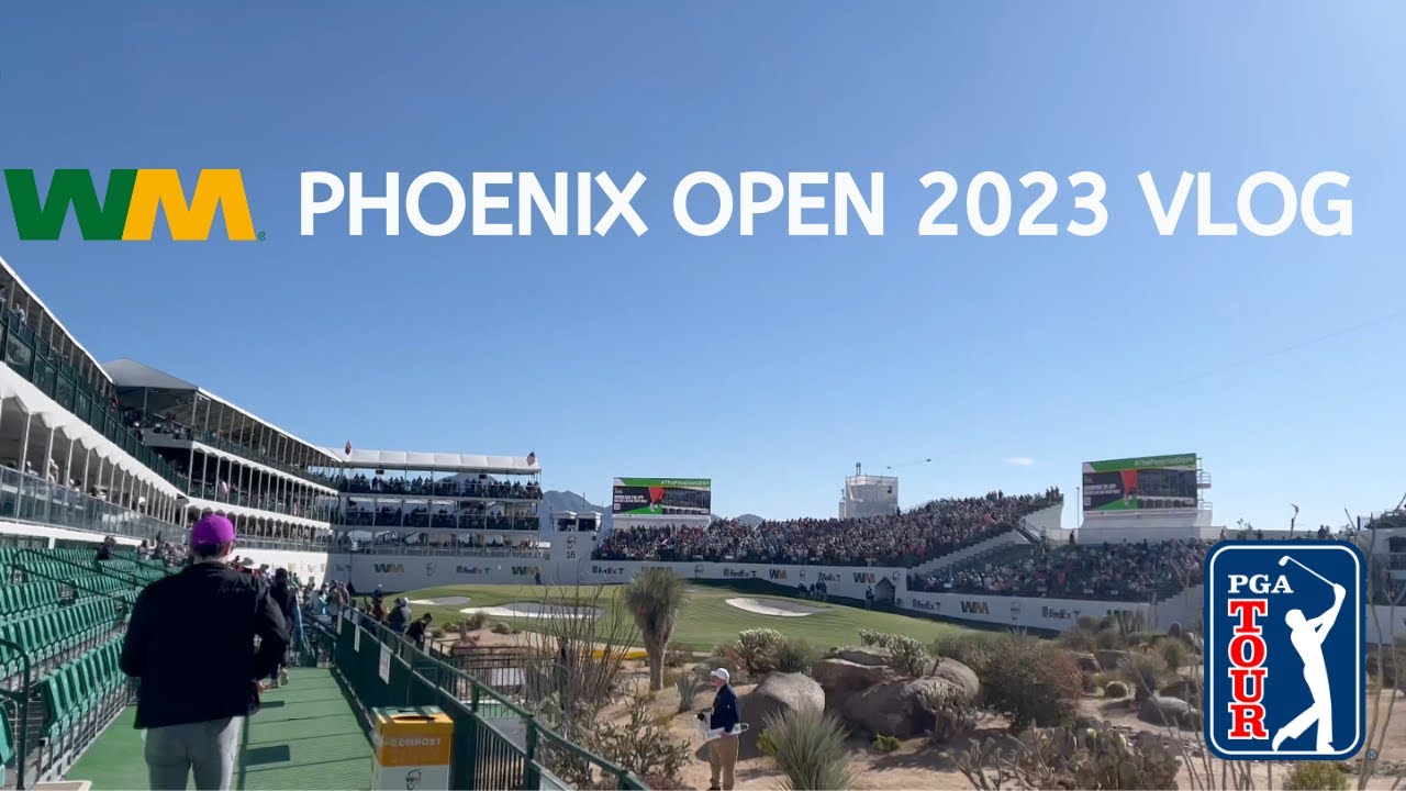 WM PHOENIX OPEN 2023 SUNDAY VLOG FT. SCHEFFLER, THOMAS, RAHM, FOWLER ...