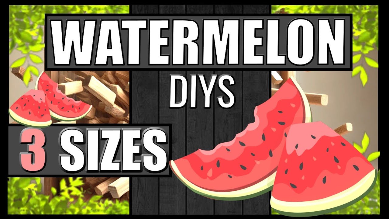 🟢UNIQUE TUMBLING TOWER BLOCKS WATERMELONS DIY🟢HIGH END3️⃣SIZES ...