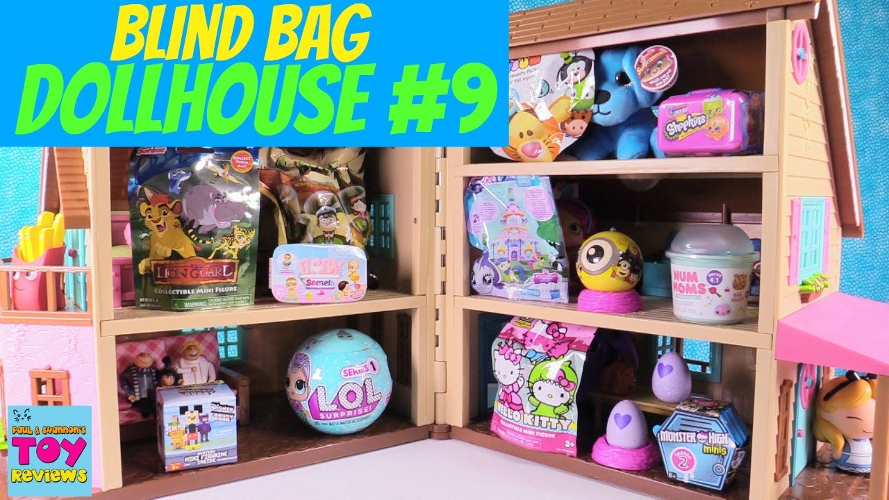 Blind Bag Dollhouse #9 Unboxing Disney Baby Secrets LOL Surprise Doll ...
