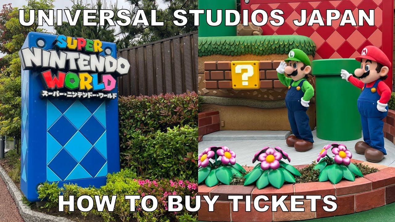 Universal Studios Japan | How to Buy Park Tickets (Studio Pass) and Express Passes | Osaka ...