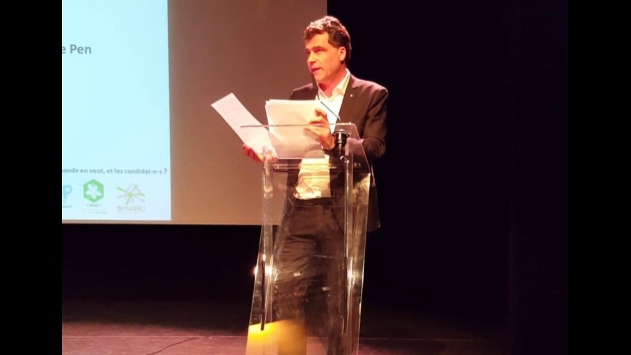 Philippe Murer en débat sur l'agriculture biologique (08/02/17) - YouTube