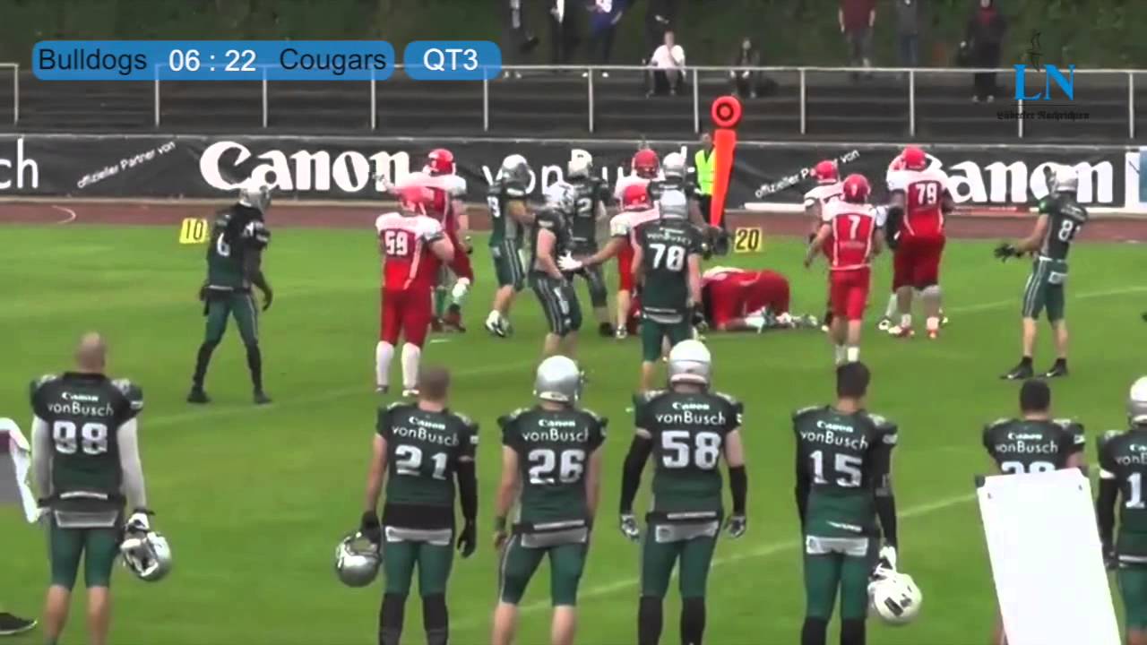 Bielefeld Bulldogs – Lübeck Cougars 13:43 - YouTube