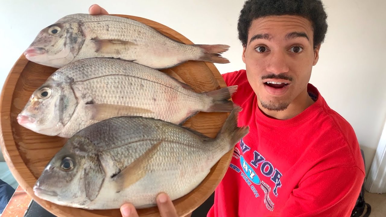 The Crustacean fish! Fillet Sea Bream (Porgy) And Make Delicious Meal ...