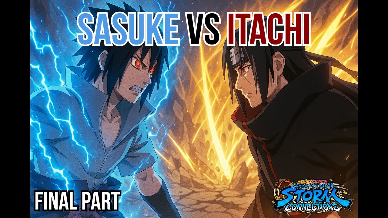 🔥 SASUKE VS ITACHI - Final Epic Battle | AI Battle | Naruto Storm ...