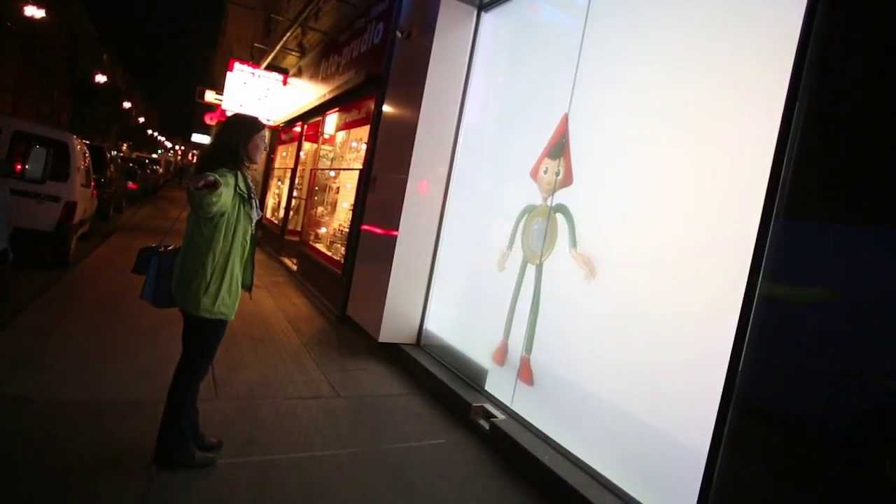 Erste Bank - Interactive Shop Window - YouTube