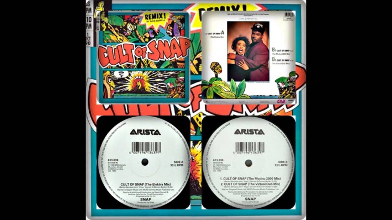 SNAP! - CULT OF SNAP (REMIX! BY DAVE DORRELL 1990 - YouTube