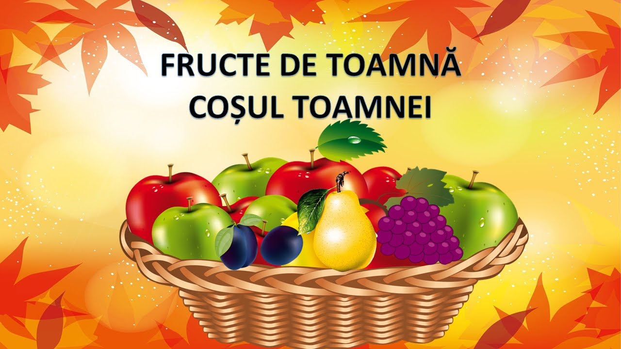 Fructele de toamnă| Coșul toamnei|Fructele toamnei | Toamna| Anotimpul ...