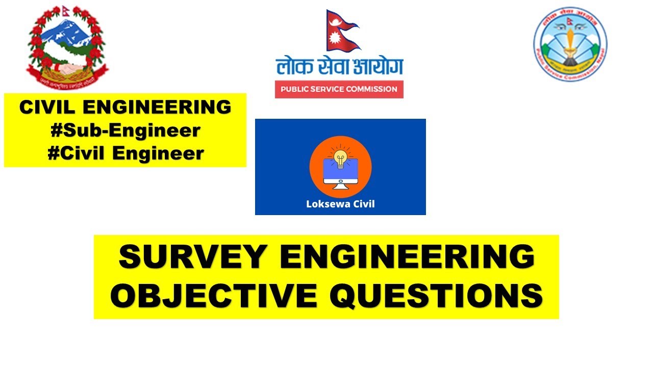Survey Engineering Loksewa Mcqs | #sub engineer| #Ass. Sub engineer ...