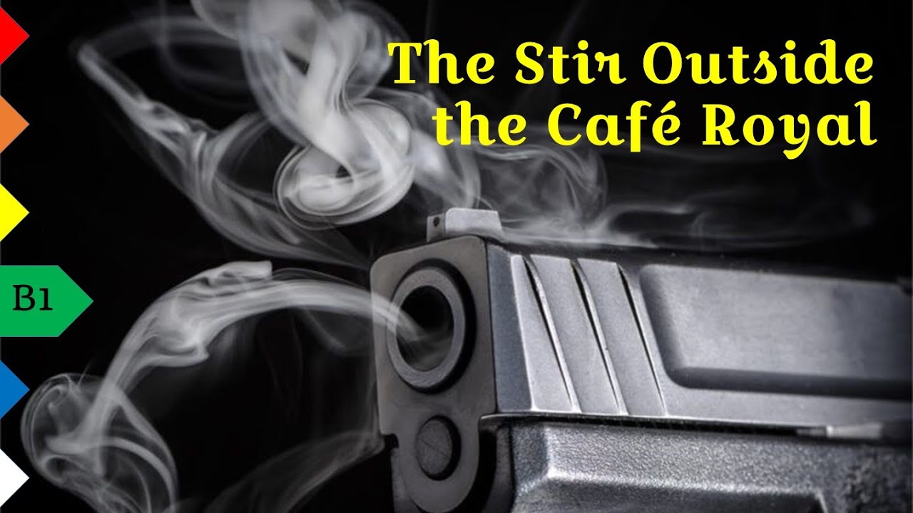 The Stir Outside the Cafe Royal by Clarence Rook - B1 - English ...