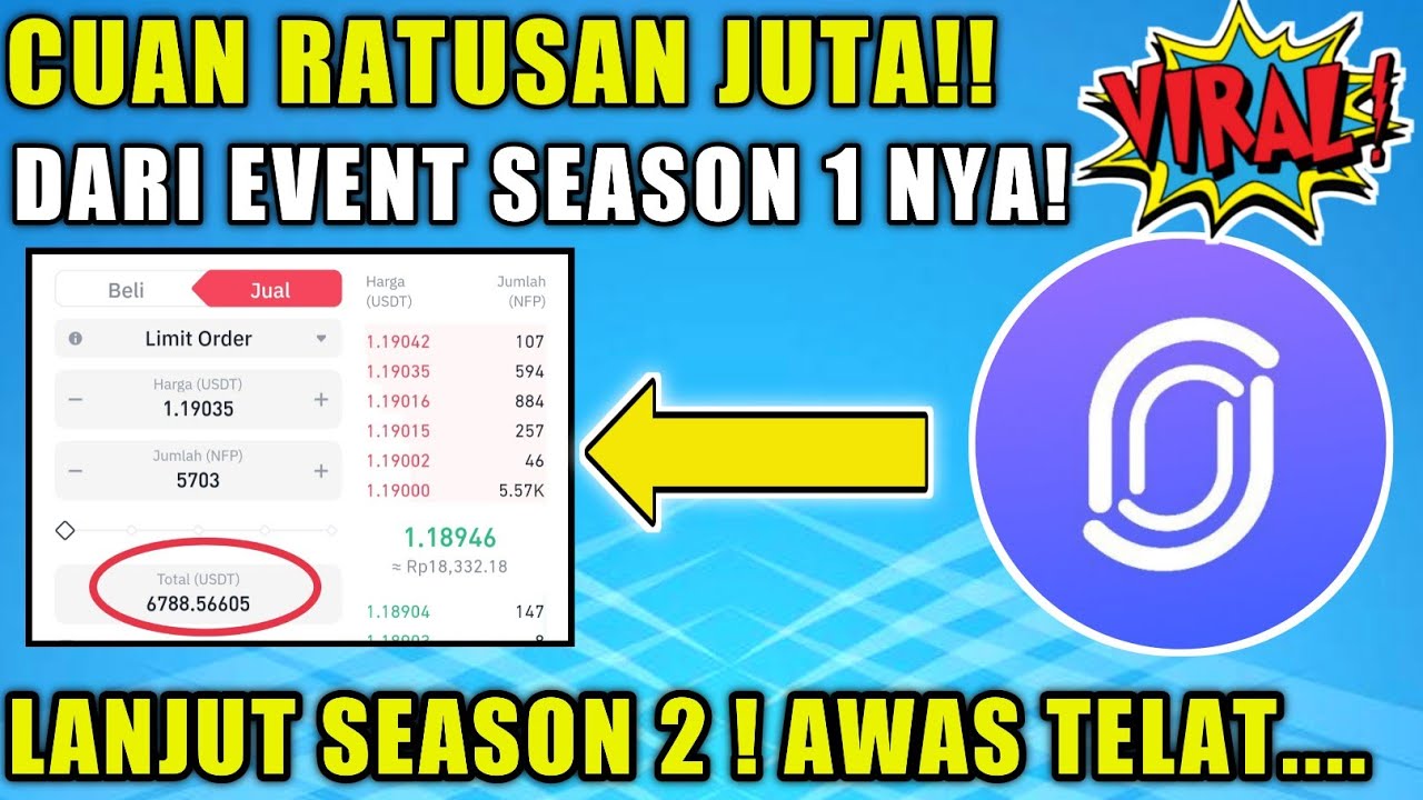 LAGI VIRAL - JAKPOT RATUSAN JUTA RUPIAH DARI 1 AIRDROP INI! & INFO + TUTORIAL FULL SEASON 2 ...