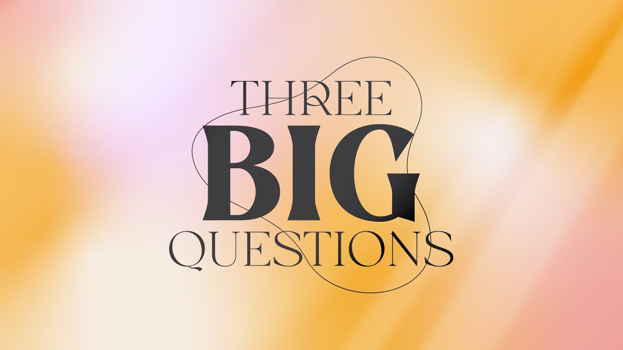 3 Big Questions // What difference can I make? // Aaron Damjanovich ...