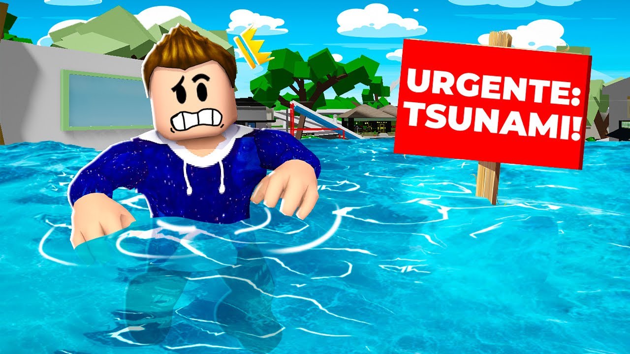 UN TSUNAMI DESTRUYE BROOKHAVEN! - ROBLOX - YouTube