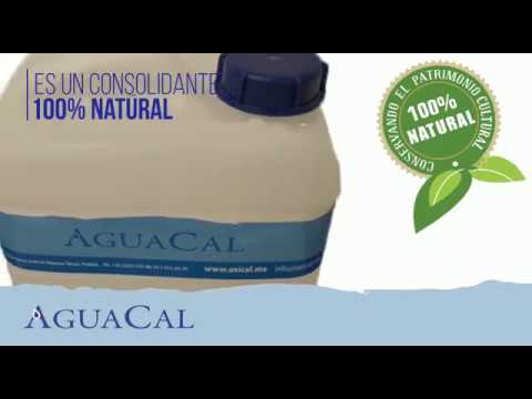 AGUACAL Consolidante Natural - YouTube