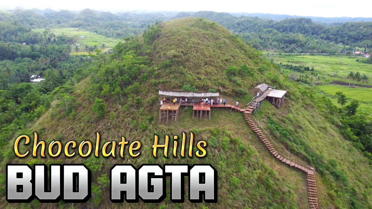 BUD AGTA, another wonderful view of the world's famous Chocolate Hills ...