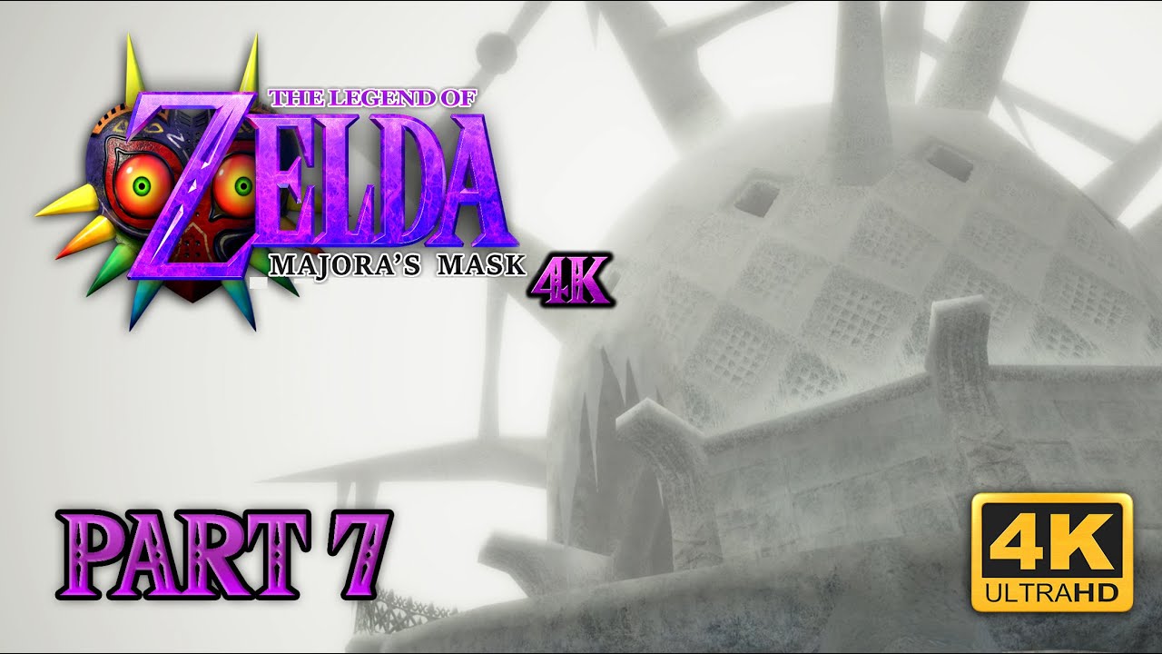 Zelda Majora's Mask 3D 4K 100% Walkthrough - Part 7 (Snowhead Temple ...