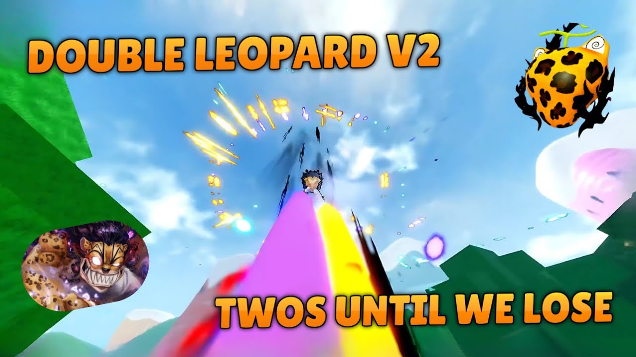 DOUBLE LEOPARD V2 RANKED TWO’S UNTIL WE LOSE (Fruit Battlegrounds ...
