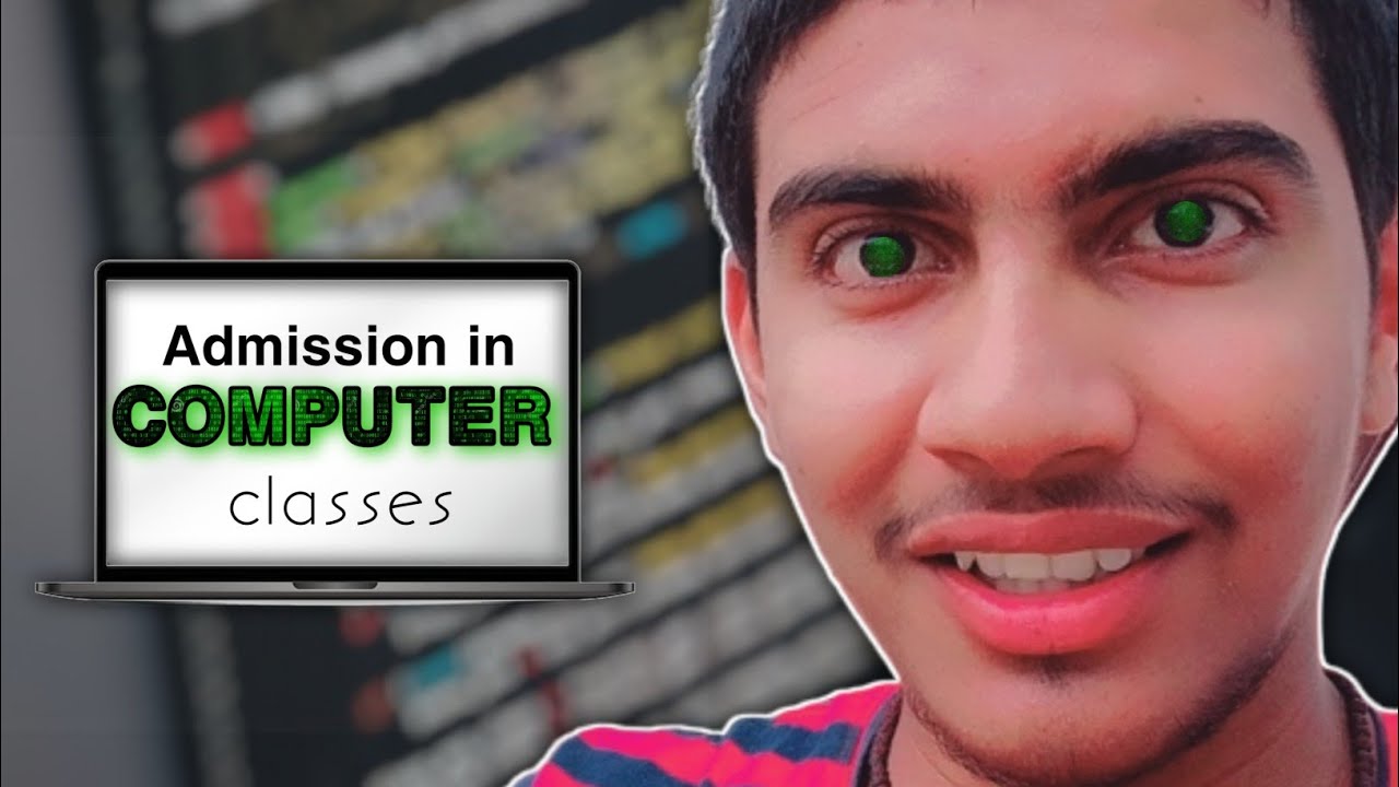 Admission in Computer Classes 💻👨‍💻 | Ayush Pandit | Full funny vlog 🤭😂 ...