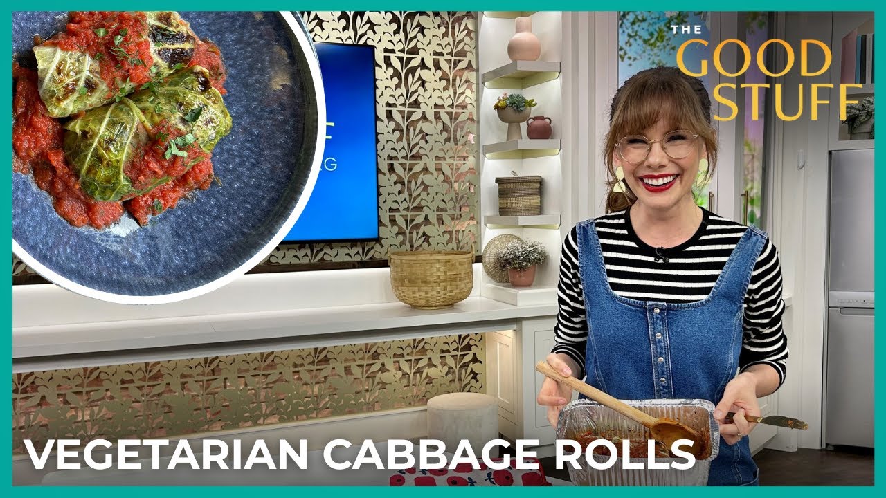 Mary's Big Batch Vegetarian Cabbage Rolls Recipe | The Good Stuff with ...