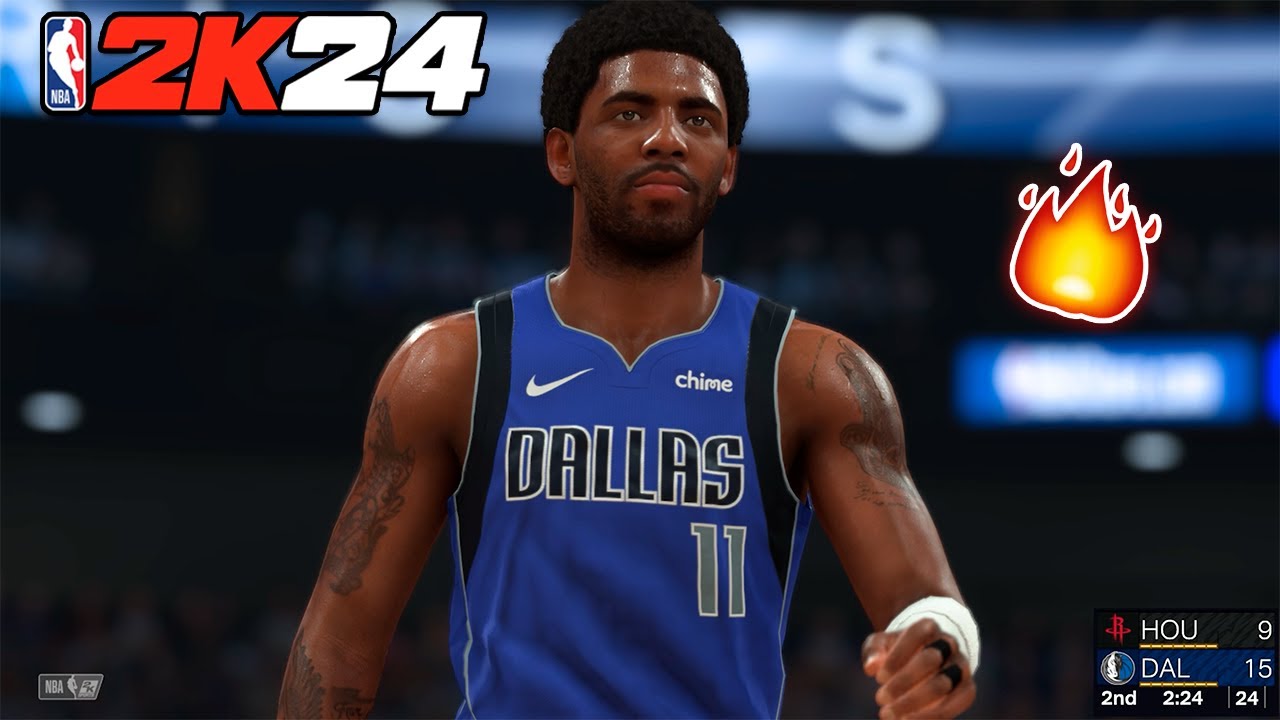 30 POINTS IN THE GAME! 🔥 Houston Rockets vs Dallas Mavericks | Kyrie ...