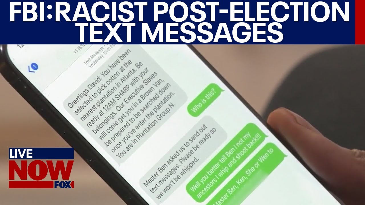 FBI investigating racist post-election text messages | LiveNOW from FOX ...