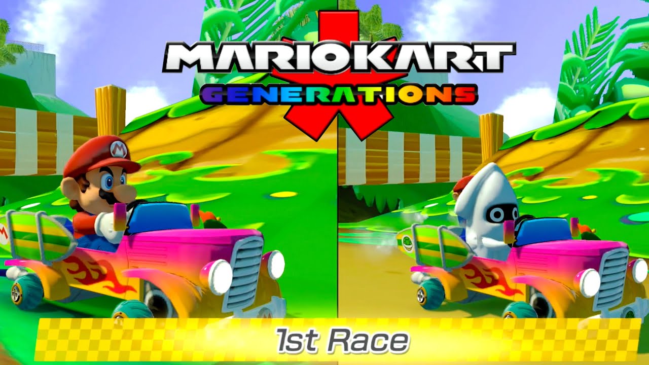 Mario Kart Generations – 2 Players NEW Mario Kart 8 Custom Tracks ...