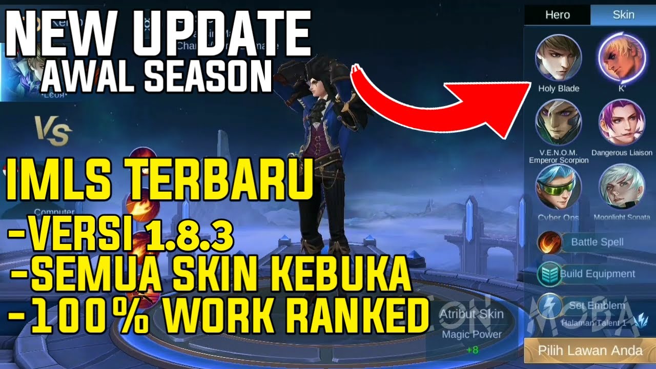 IMLS TERBARU Versi 1.8.3 NEW UPDATE SEASON | Mobile Legends - YouTube